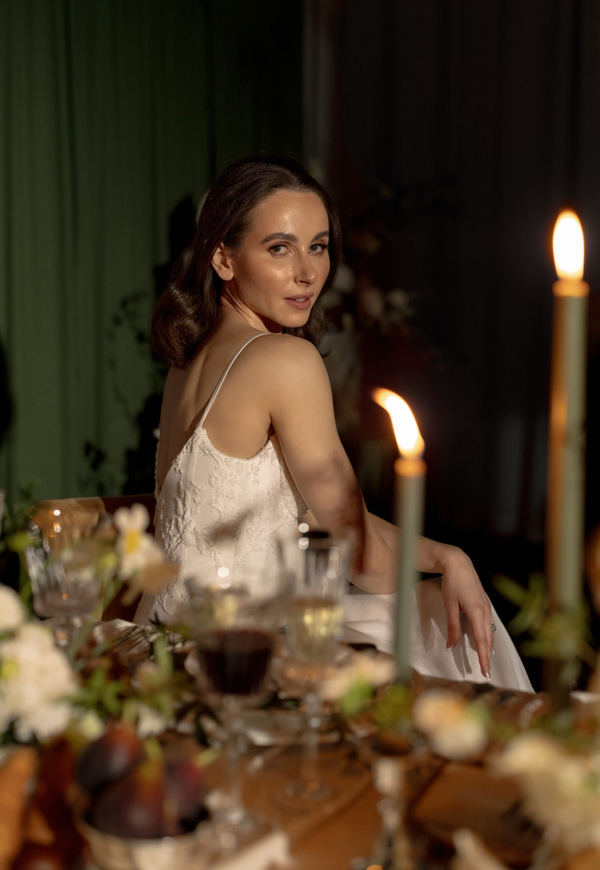 Modern Renaissance Romance in Soft Layers - WEDVIBES.MEDIA