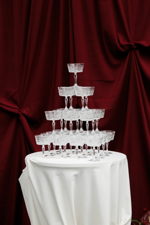 Refined Romance Draped in Wine and Silk - WEDVIBES.MEDIA