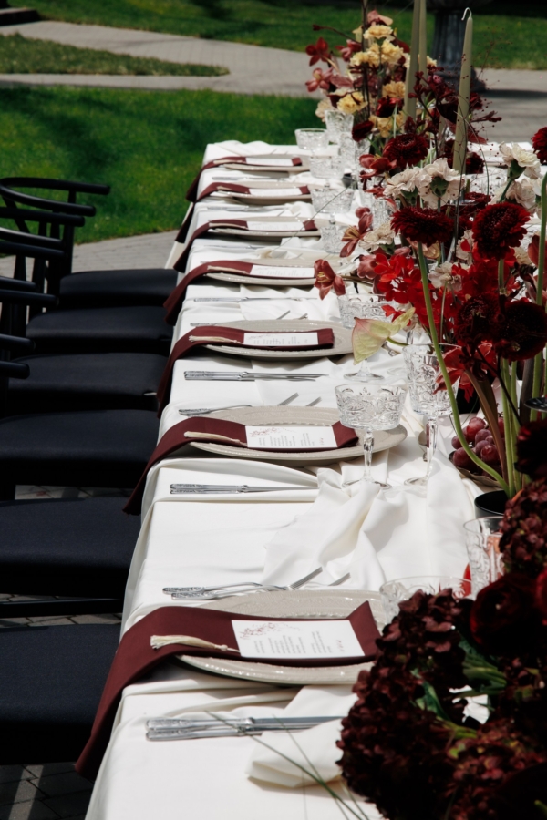 Refined Romance Draped in Wine and Silk - WEDVIBES.MEDIA