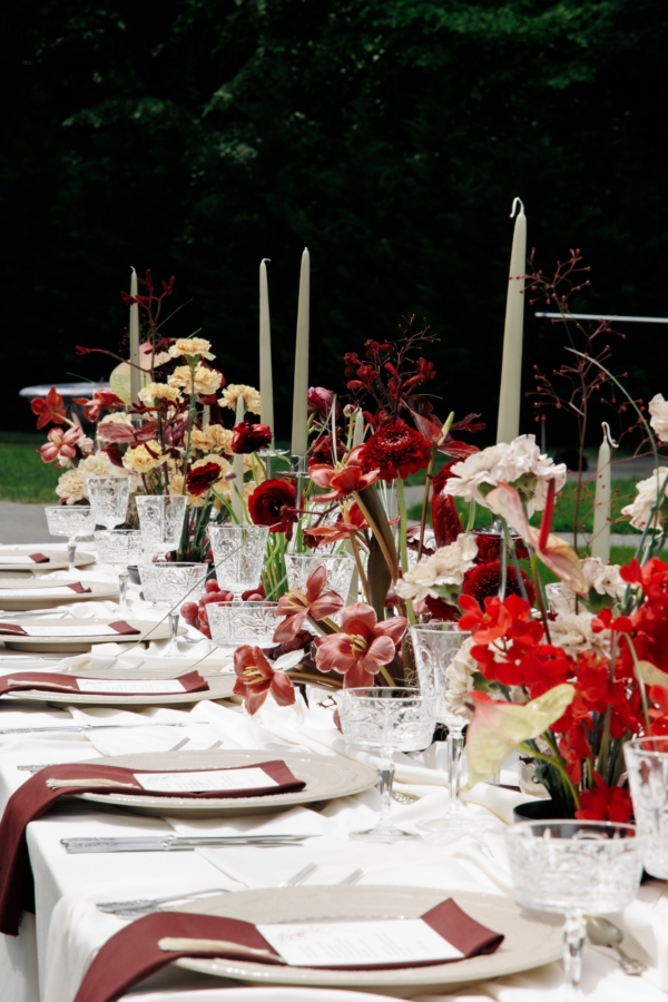 Refined Romance Draped in Wine and Silk - WEDVIBES.MEDIA