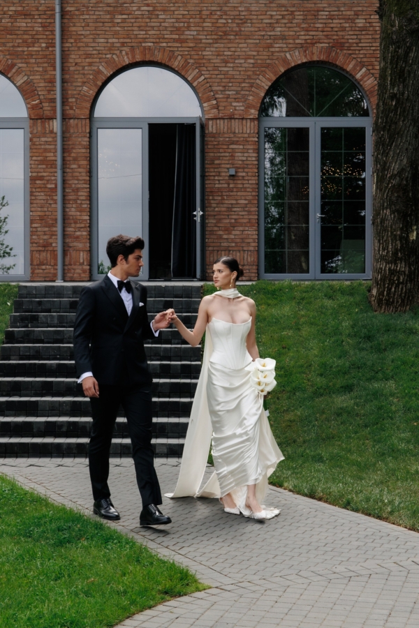 Refined Romance Draped in Wine and Silk - WEDVIBES.MEDIA